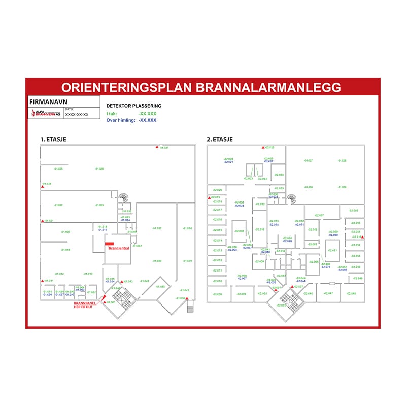 Branntegninger - Alfa Brannvern